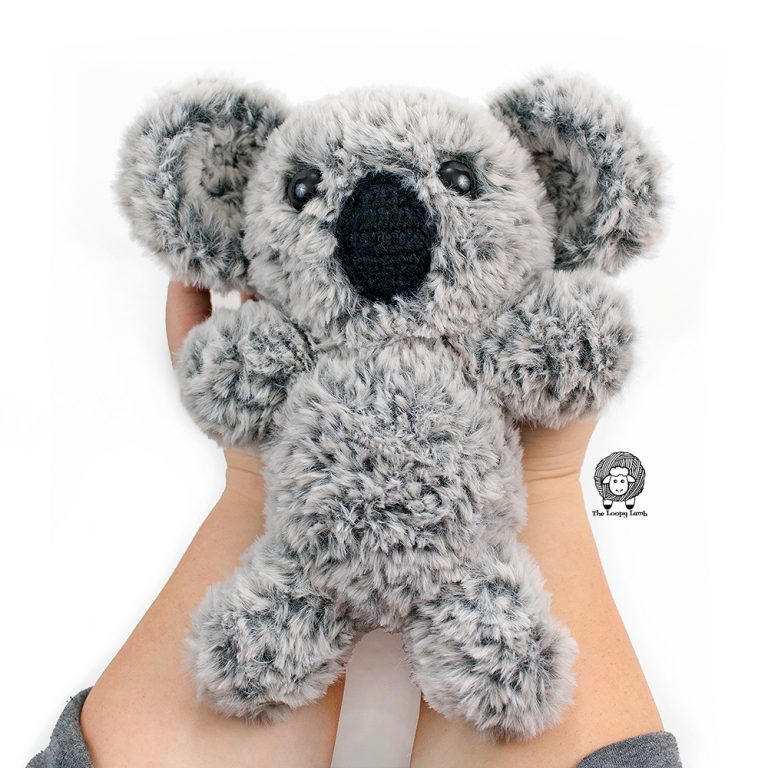 Crochet Koala Free Pattern - Kaya the Koala - The Loopy Lamb