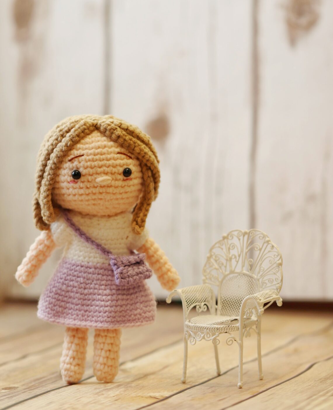 Easy Crochet Doll Pattern: My Girl Pearl - The Loopy Lamb