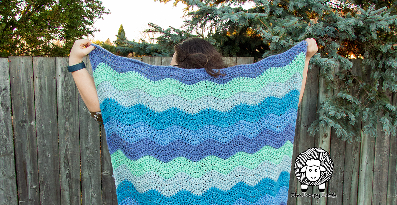 Caron Anniversary Cake Blanket Pattern - The Loopy Lamb