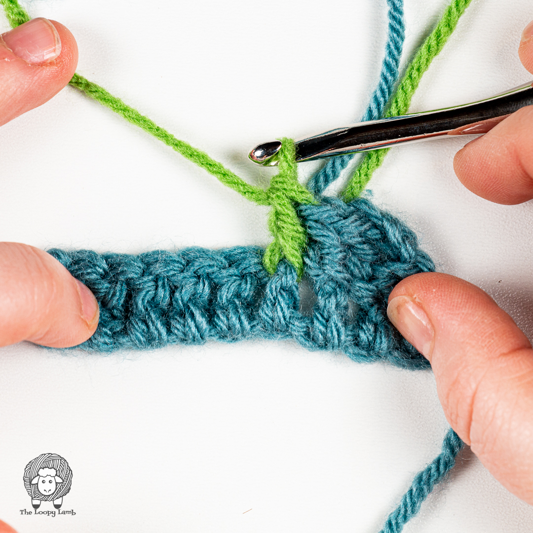 How to do the Front and Back Post Double Crochet Stitches