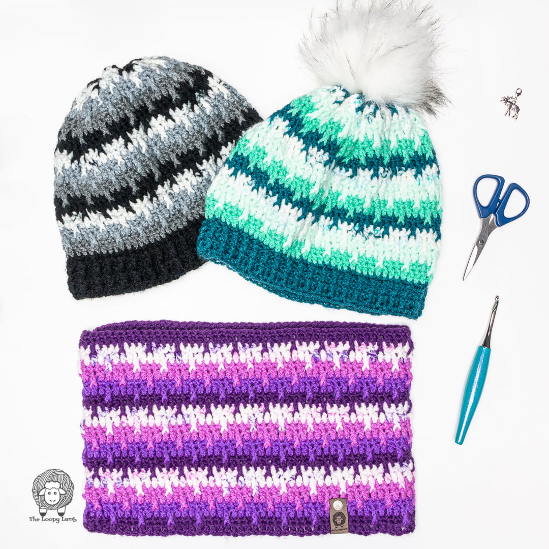 Free Pattern for a Crochet Hat: Shifting Posts Crochet Hat