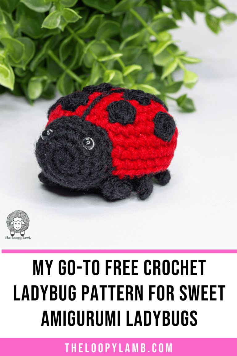 My Go-To Free Crochet Ladybug Pattern For Sweet Amigurumi Ladybugs