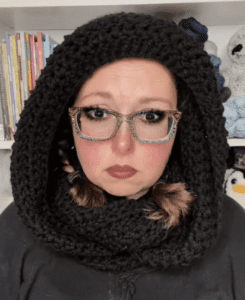 Enid's Snood - Wednesday-Inspired Crochet Snood Free Pattern