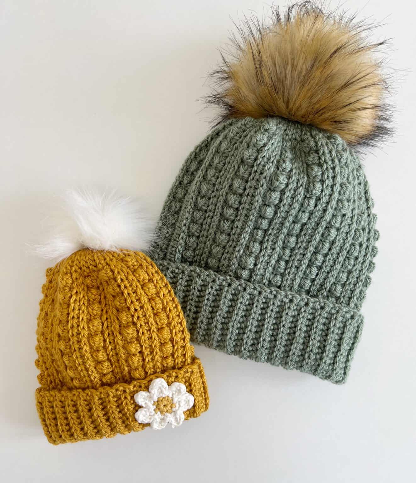 Free Crochet Newborn Baby Hat Patterns Round Up