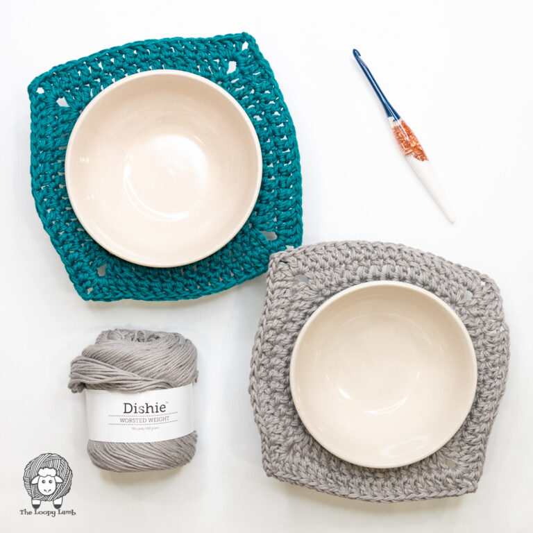 Quick and Easy Crochet Bowl Cozy Free Pattern & Tutorial