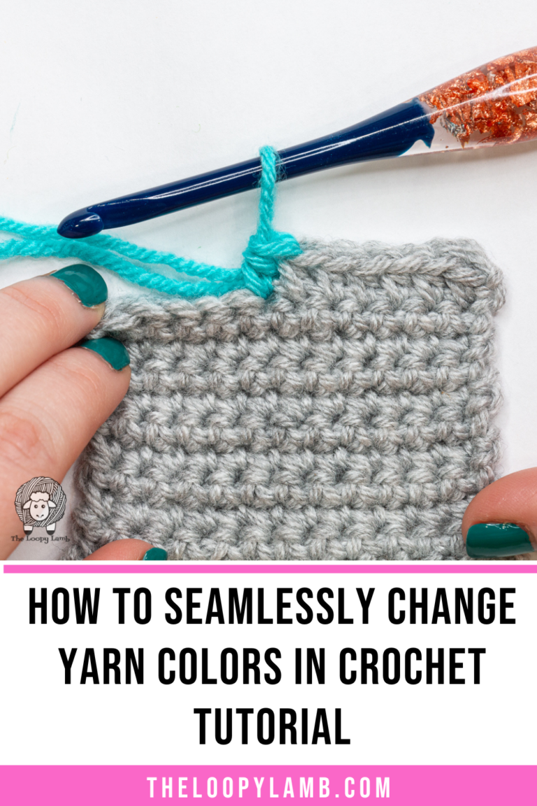 How to Seamlessly Change Yarn Colors in Crochet Tutorial