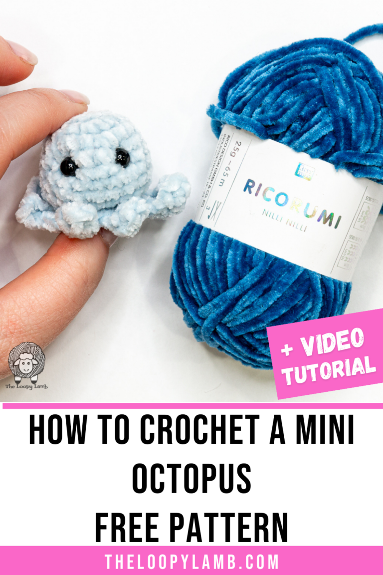 How to Crochet a Mini Octopus Easy Free Pattern and Tutorial