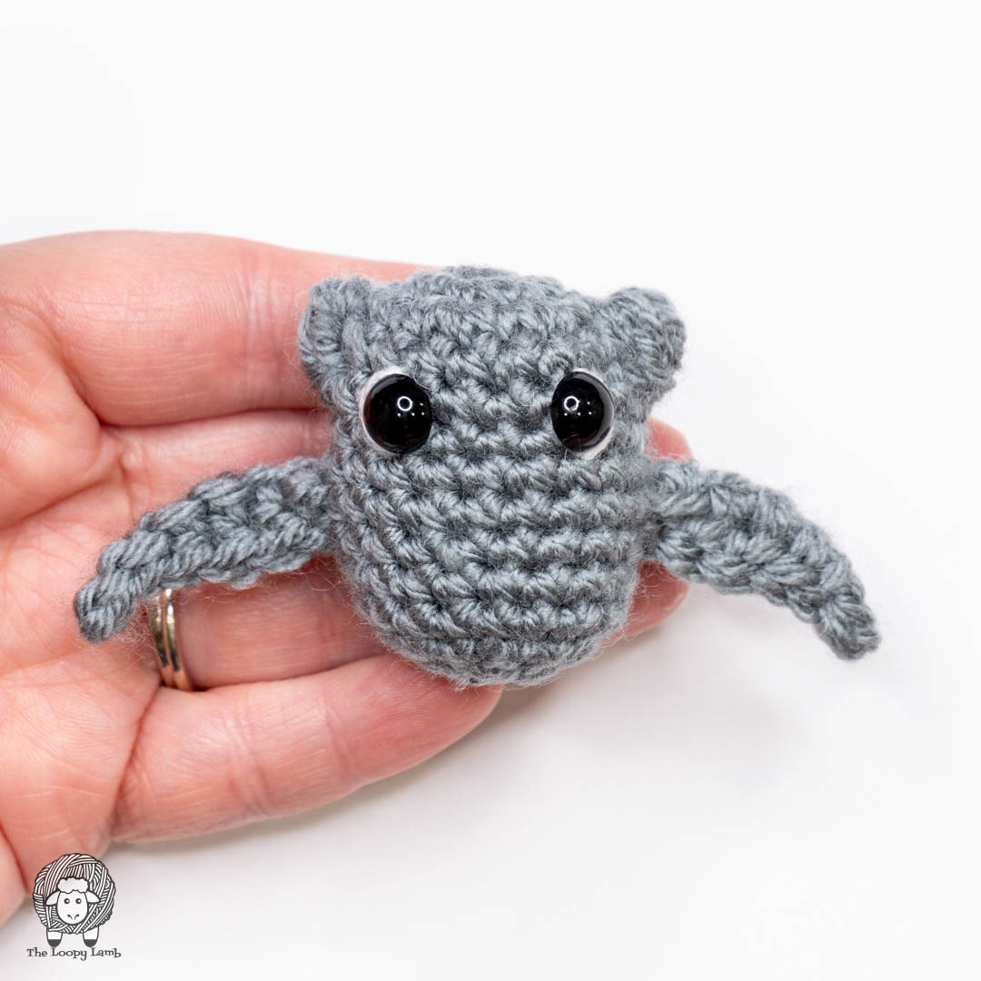 Easy Free Crochet Bat Pattern and Video Tutorial