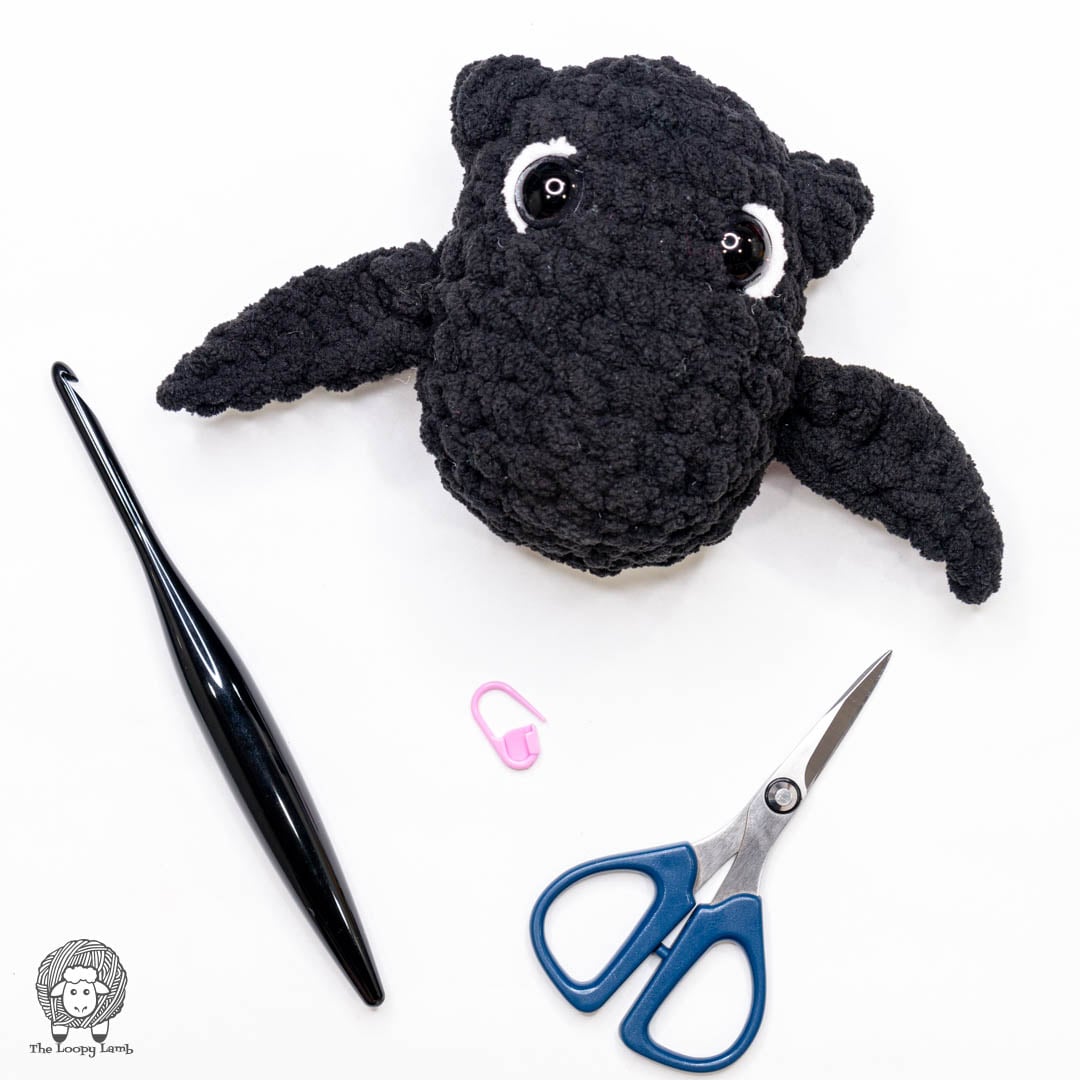 Easy No Sew Crochet Bat Pattern: Free Amigurumi Tutorial