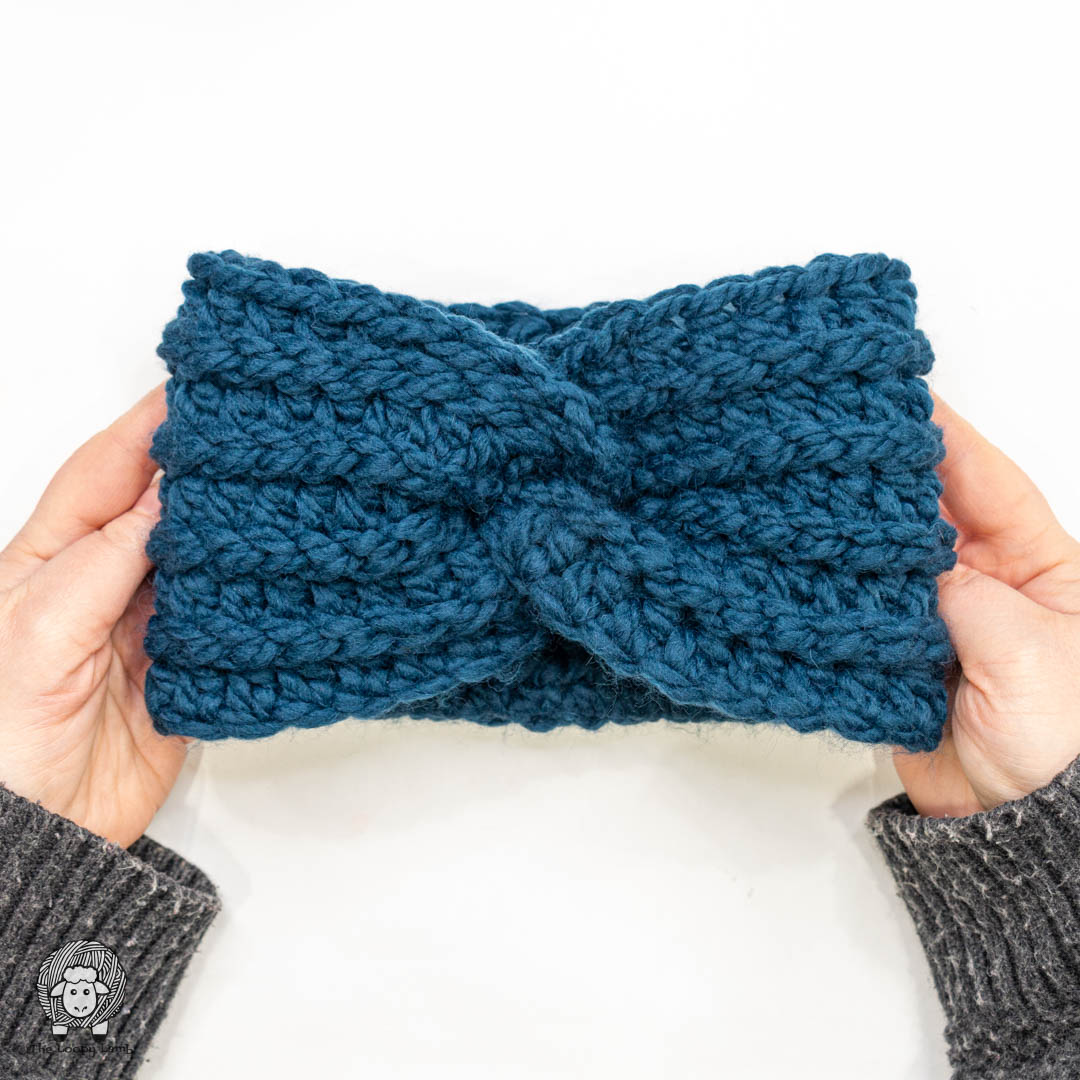 Easy Crochet Headband Free Pattern and Video Tutorial