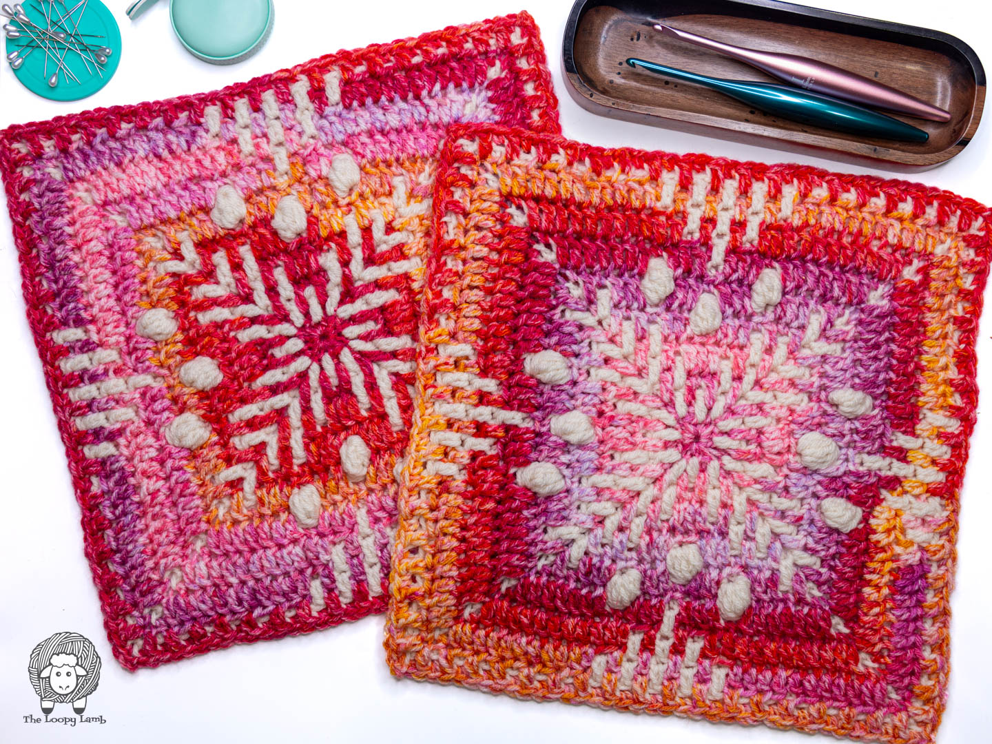 Mosaic Granny Square Crochet Pattern (Free & Easy)